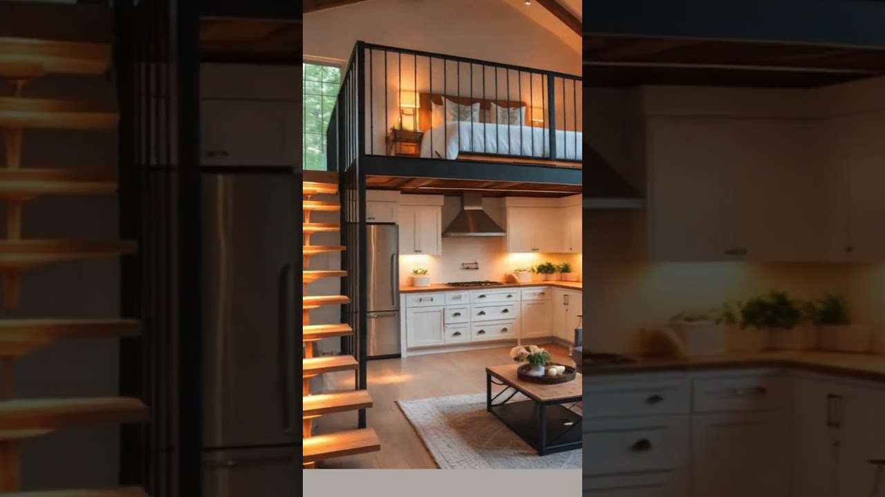 🔥 Stunning Loft Tour: A Cozy & Modern Dream Home! 🏡✨