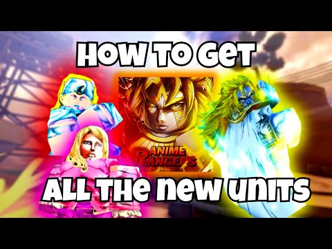 How To Get ALL The NEW Units in 2:09 Minutes | Anime Rangers X Update 2 Part 2
