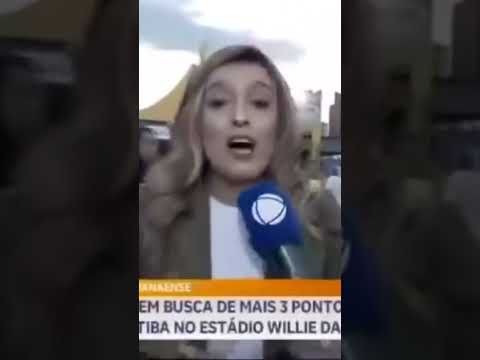 'IH, GAGUEJOU!?' Repórter da RIC TV Maringá se COMPLICA durante reportagem #shorts #TV