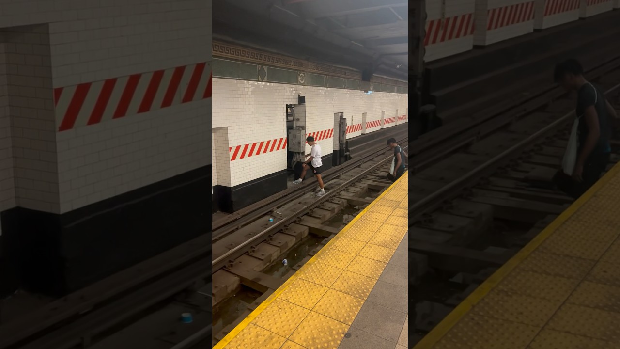MTA sealed off the entrance to the secret subway tracks in the Canal Street station in New York City