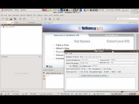 MKV (Matroska) Video Streaming with UNVedu (Java-based open-source testbed)