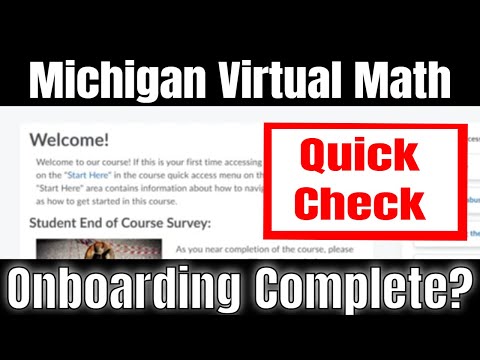 Have you passed online orientation in Michigan Virtual? Simple check 👍
