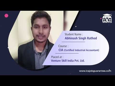 Best Accounts Certification | Accounts Training Institute | Job Guarantee Courses | ICA Edu Skills