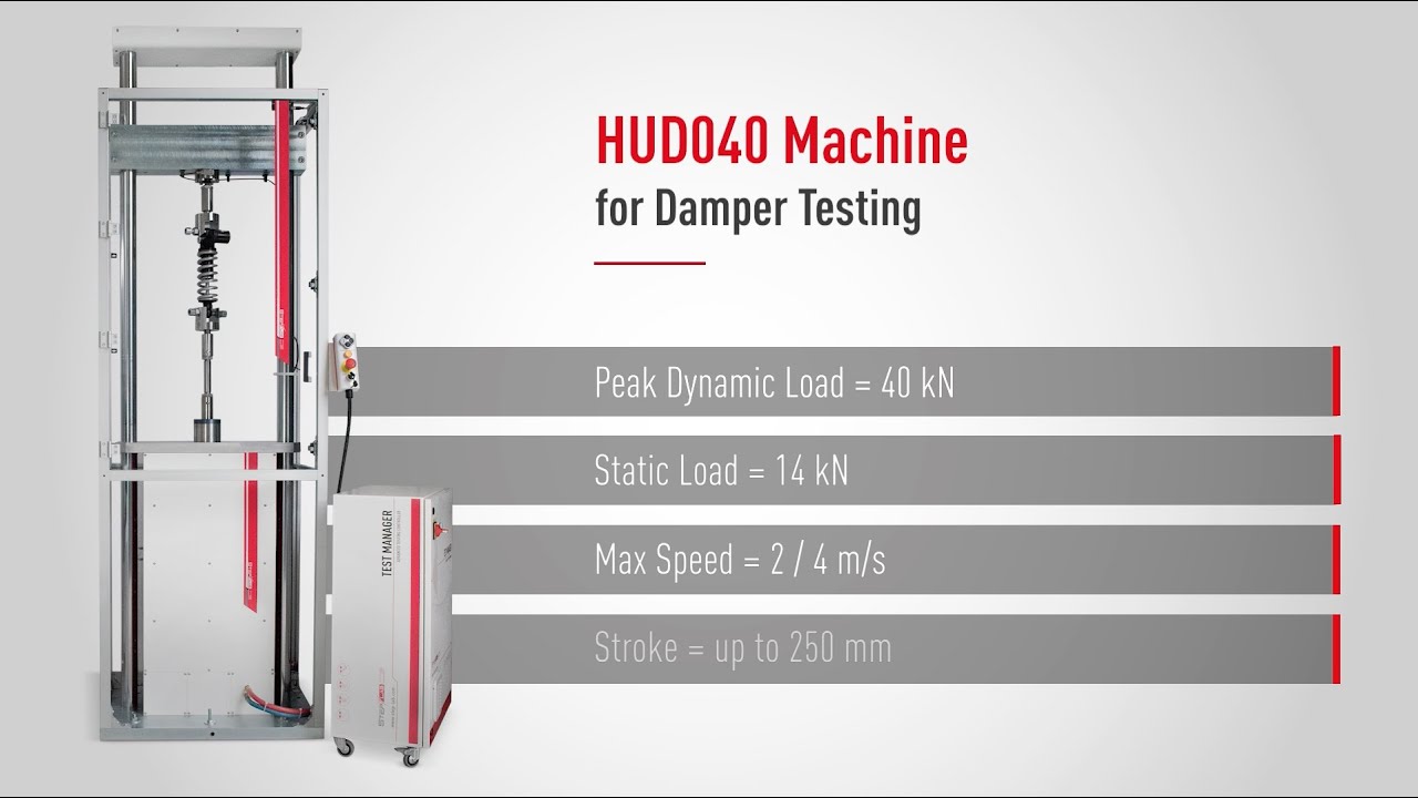 STEP Lab | HUD040 - Electrodynamic damper testing machine