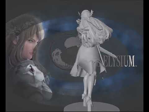 Archivo STL Maria Valkyrie Elysium 👹 ・Diseño imprimible en 3D para ...