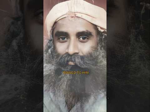"Sadhguru - You are very powerful in your absence" #sadhguru #isha #yoga #satsang #meditation