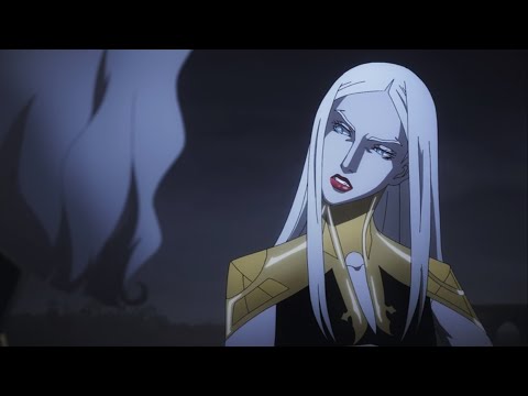 Carmilla explains Hector Isaac and Dracula's motives - Castlevania S2 Netflix