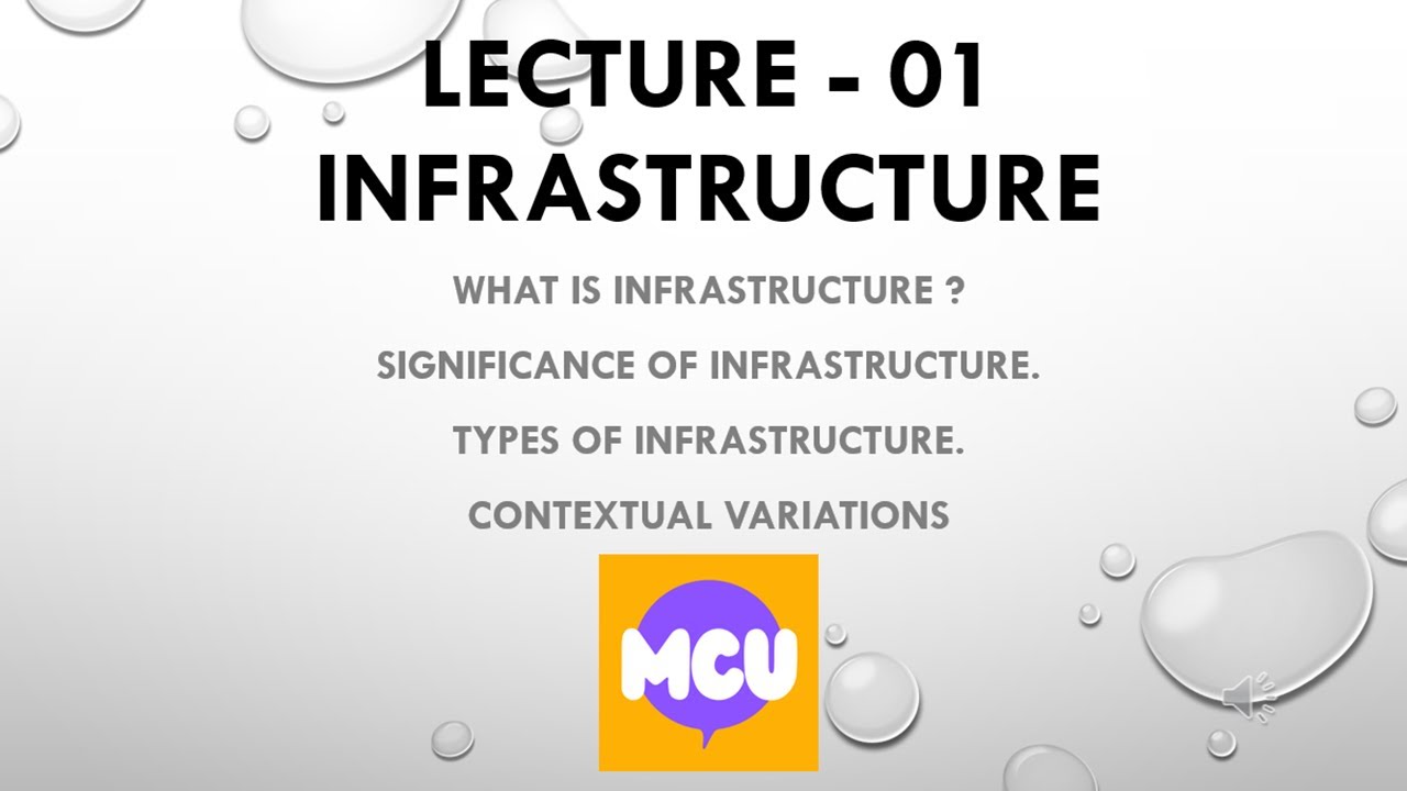 Infrastructure | Basic Definition | Significance | Types of Infrastructure