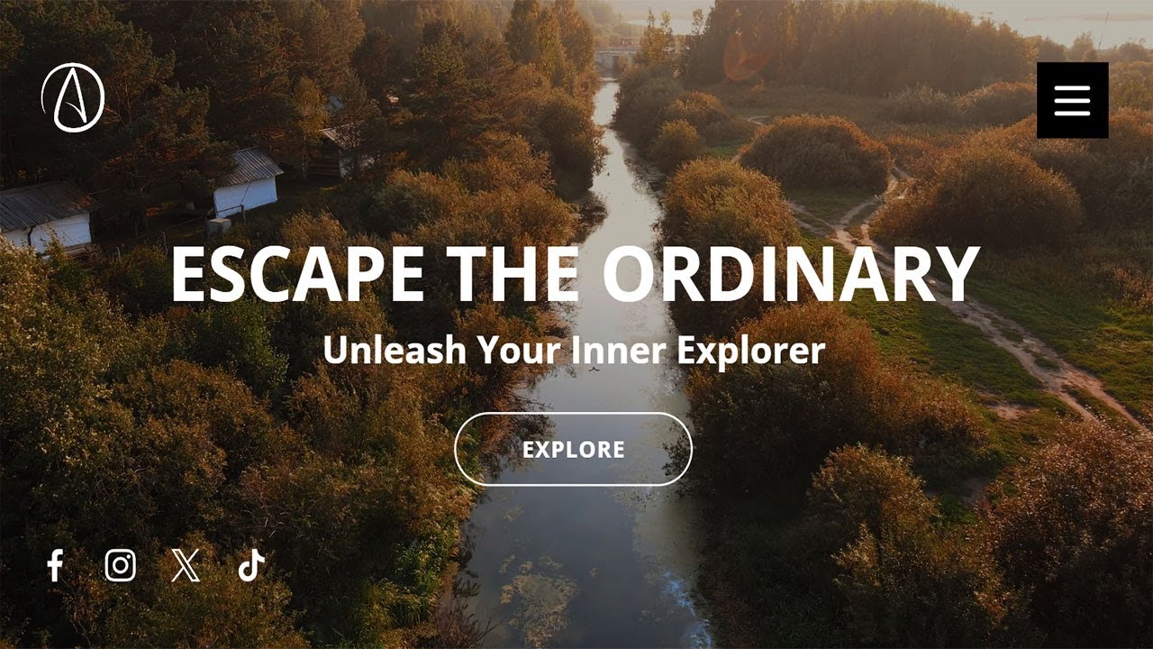 How To Make a Website With Video Background | HTML , CSS And JavaScript Tutorial
