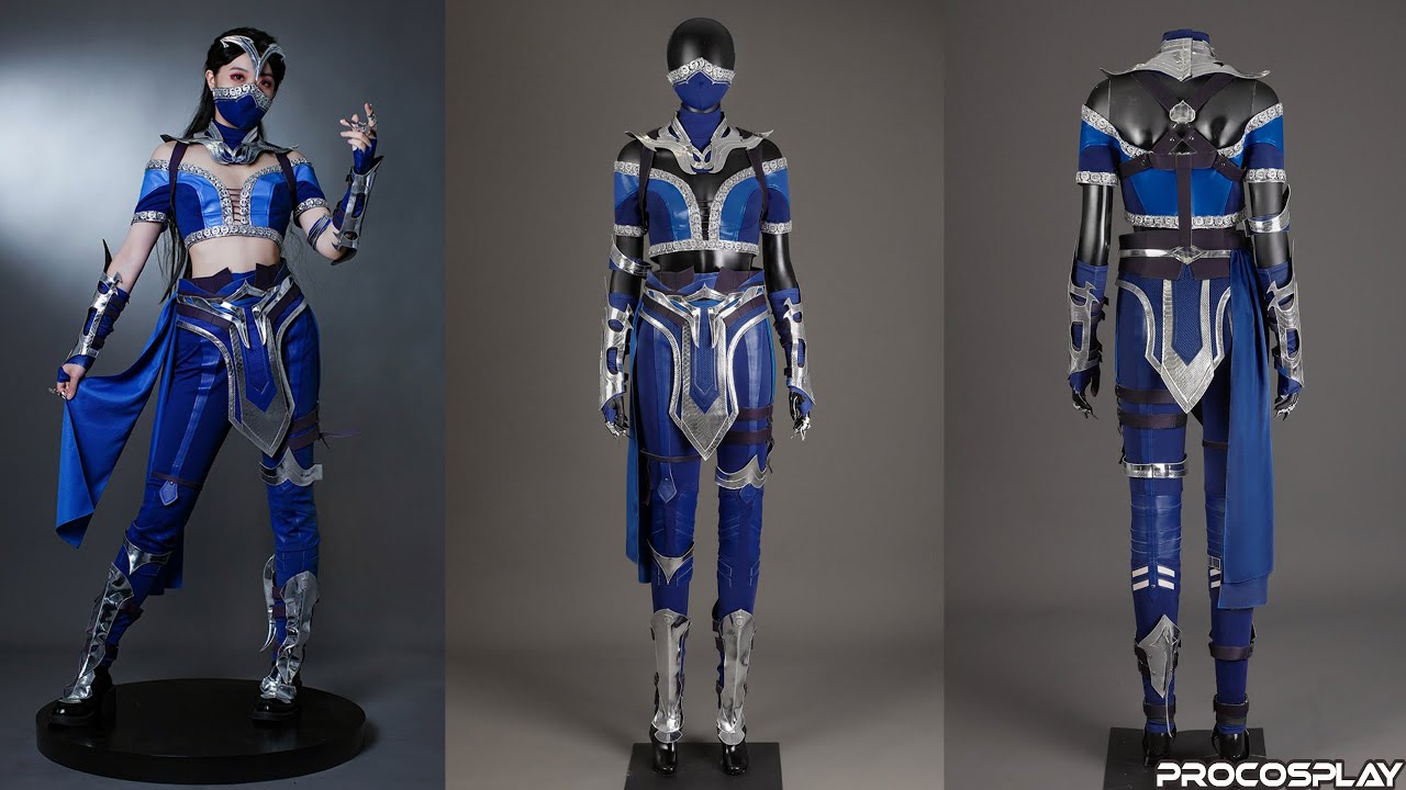 2023 Mortal Kombat 1 Kitana Cosplay Costume
