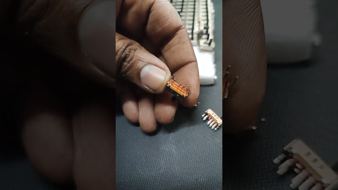 SS-23D06-G050 Slide Switch 8 PIN 3 position ET7623