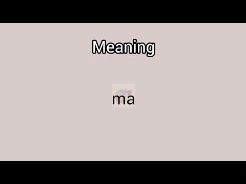 #ma meaning in English & Telugu || Googul Dictionary #dictionary #meanings #telugu #english #mac #m