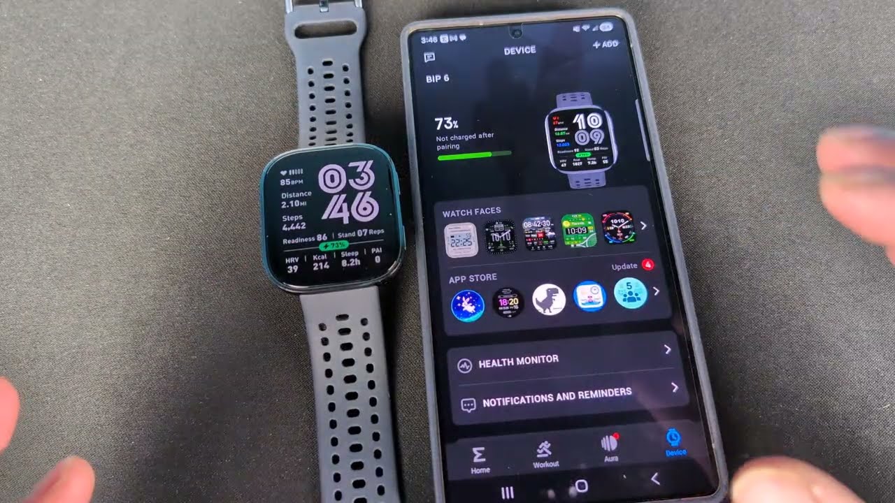 Amazfit Bip 6 Mapping