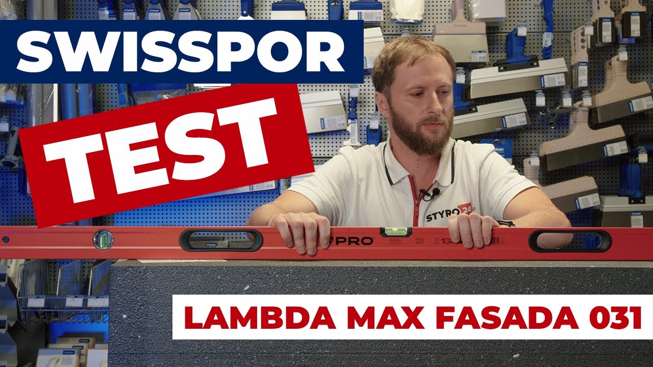 Styropian grafitowy 15cm Swisspor LAMBDA MAX fasada 031 - test WYTRZYMAŁOŚCI - Styro24.pl