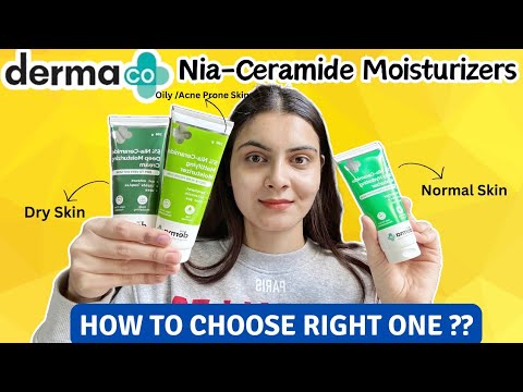 Derma Co Nia-Ceramide Moisturizer Review | Derma Co Moisturizer | How to Choose Right One?