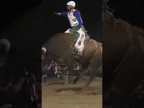 Bucked him higher than a Nimbin Hippie 😂 #pbr #bullriding
