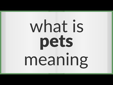 Pets | meaning of Pets