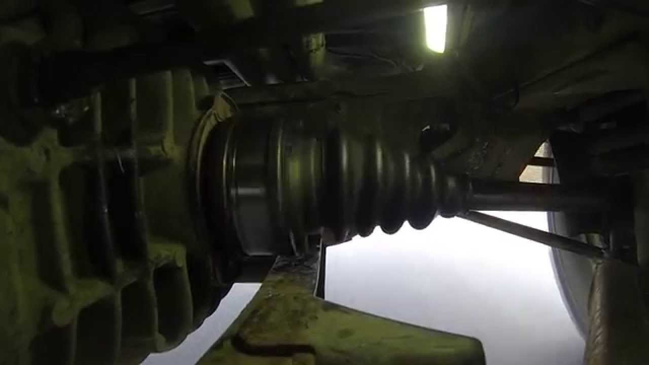Vw T3 Syncro driveshaft closeup