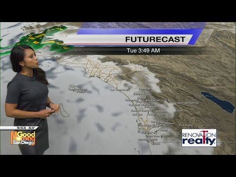 Deep Marine Layer Forecast for San Diego County