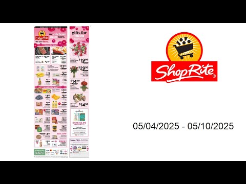 ShopRite Weekly Ad - 05/04/2025 - 05/10/2025