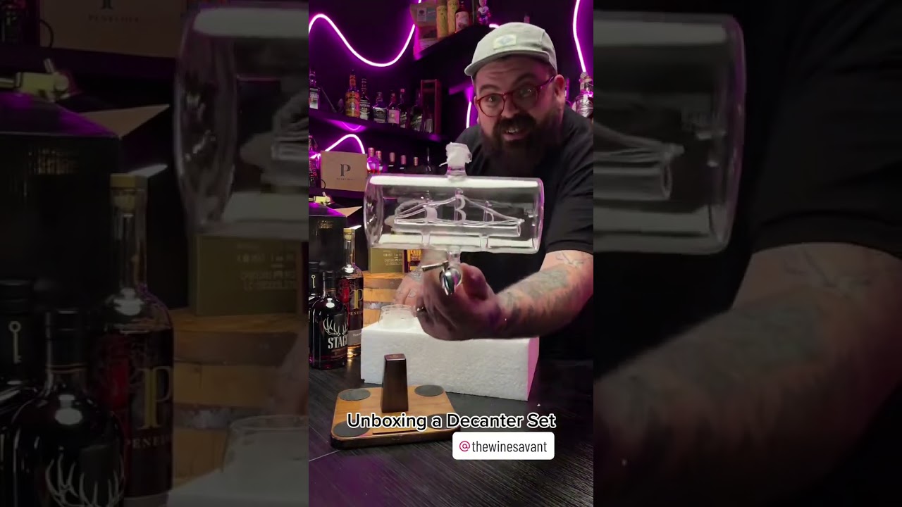 Thank you for sending over this decanter set to check out! #decanter #whisky #bourbon #podcast