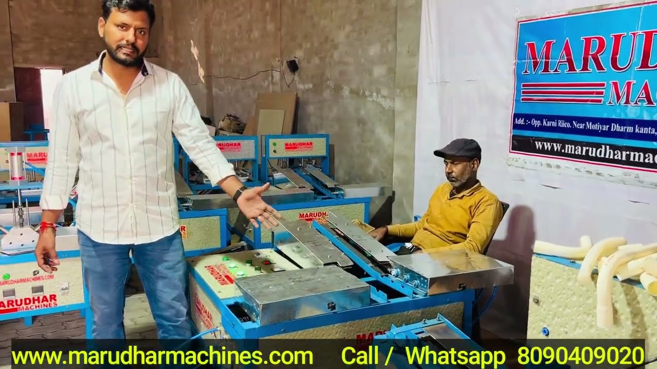 Marudhar 3 Cyliender Semi Automatic PVC Pipe Bending Machine