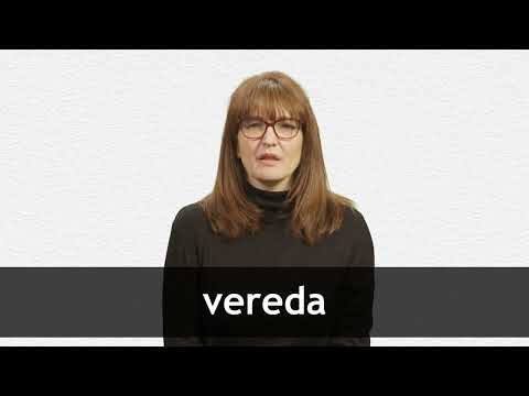 English Translation of “VEREDA” | Collins Spanish-English Dictionary