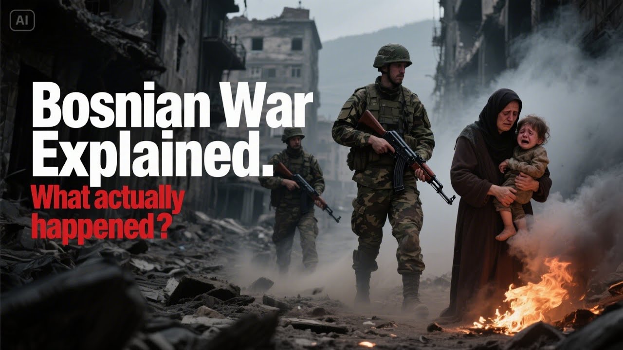 Bosnian War Explained (1992–1995) | Ethnic Conflict, Siege of Sarajevo & Srebrenica