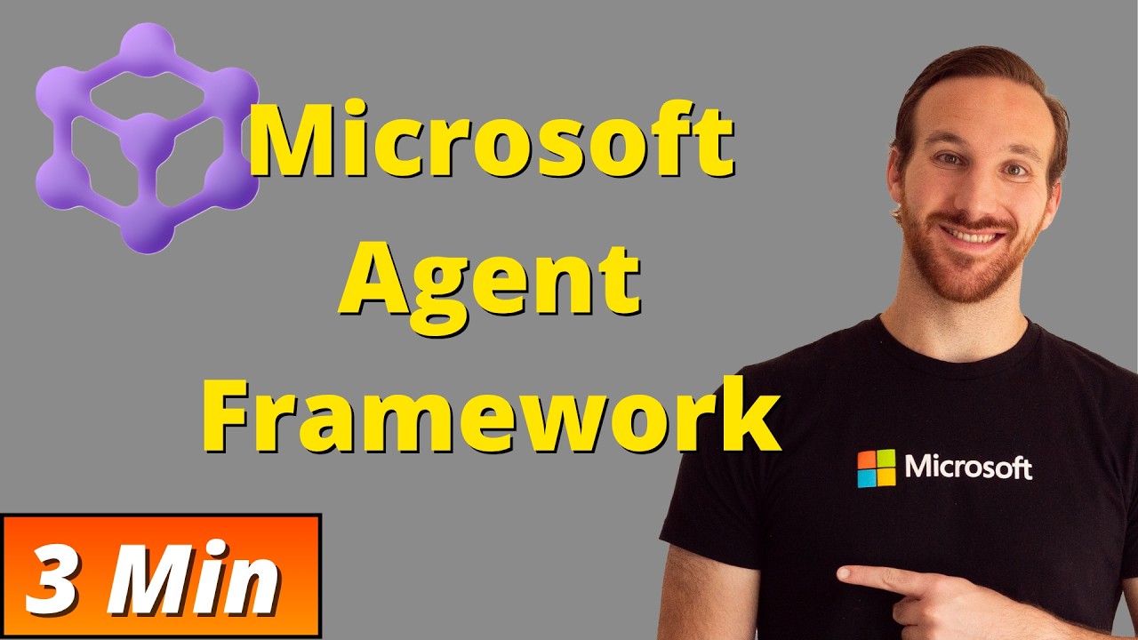 What is Microsoft Agent Framework? - 3 minute Overview