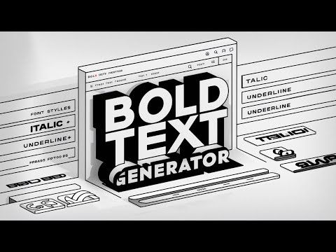 Bold Text Generator @textgenx