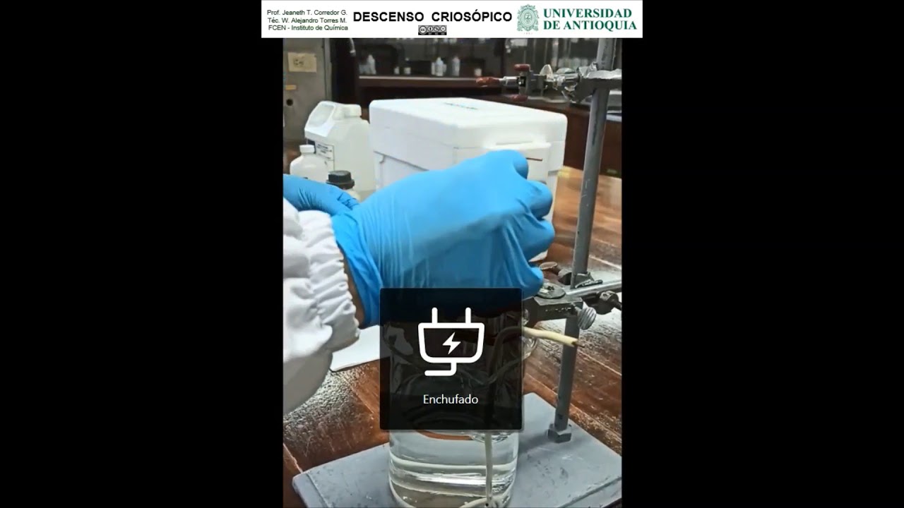 DESCENSO CRIOSCÓPICO
