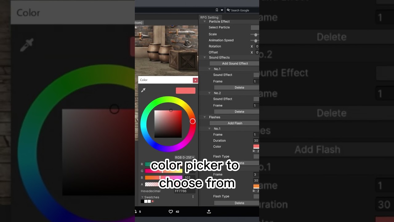 RPG Maker Unite has some AWESOME features 👀 #rpgmaker #videogames #gamedev