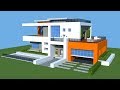 Modern Mansion House Tutorial Minecraft Project