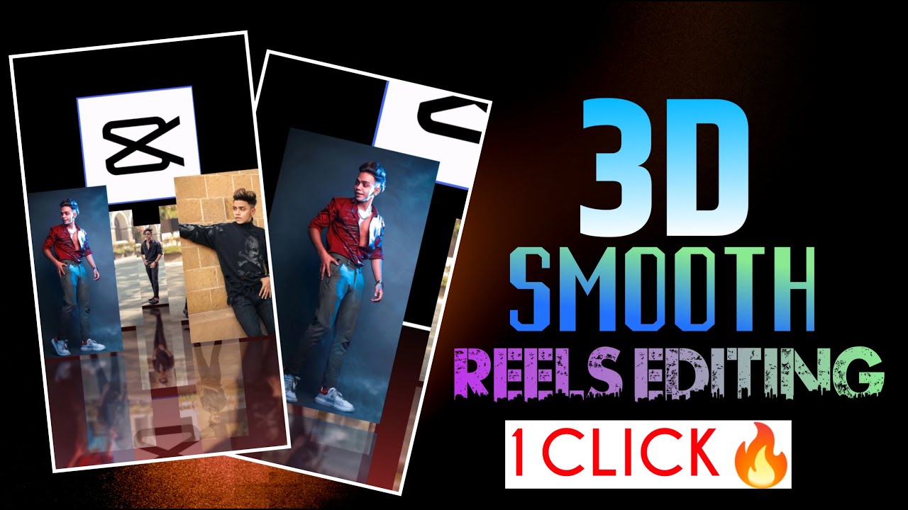 HOW TO MAKE 3D SMOOTH IMAGE REELS EDITING | 3D SMOOTH IMAGE CAPCUT TEMPLATE | CAPCUT EDIT TUTORIAL