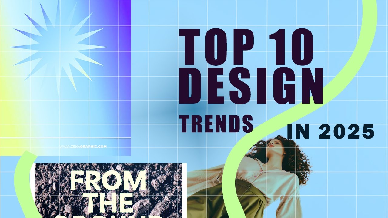 Top 10 Graphic design trends 2025 | Styles