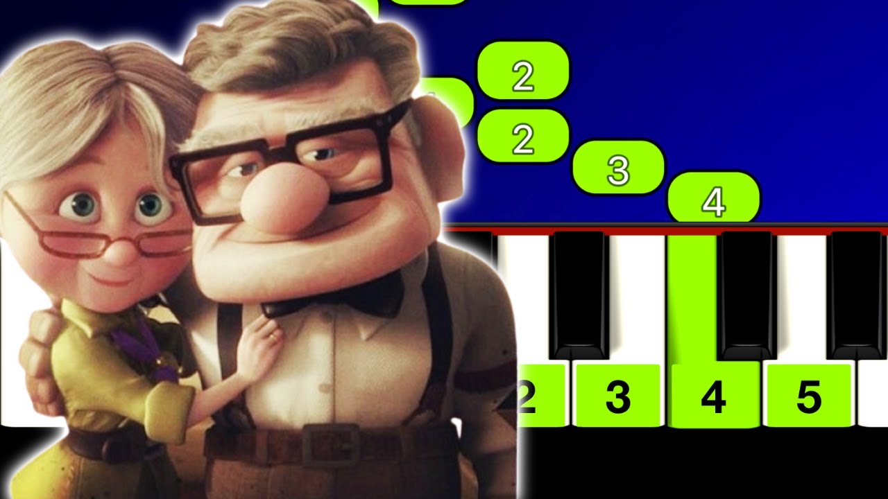 Married Life | Piano Tutorial TRES FACILE - Au Piano.Fr