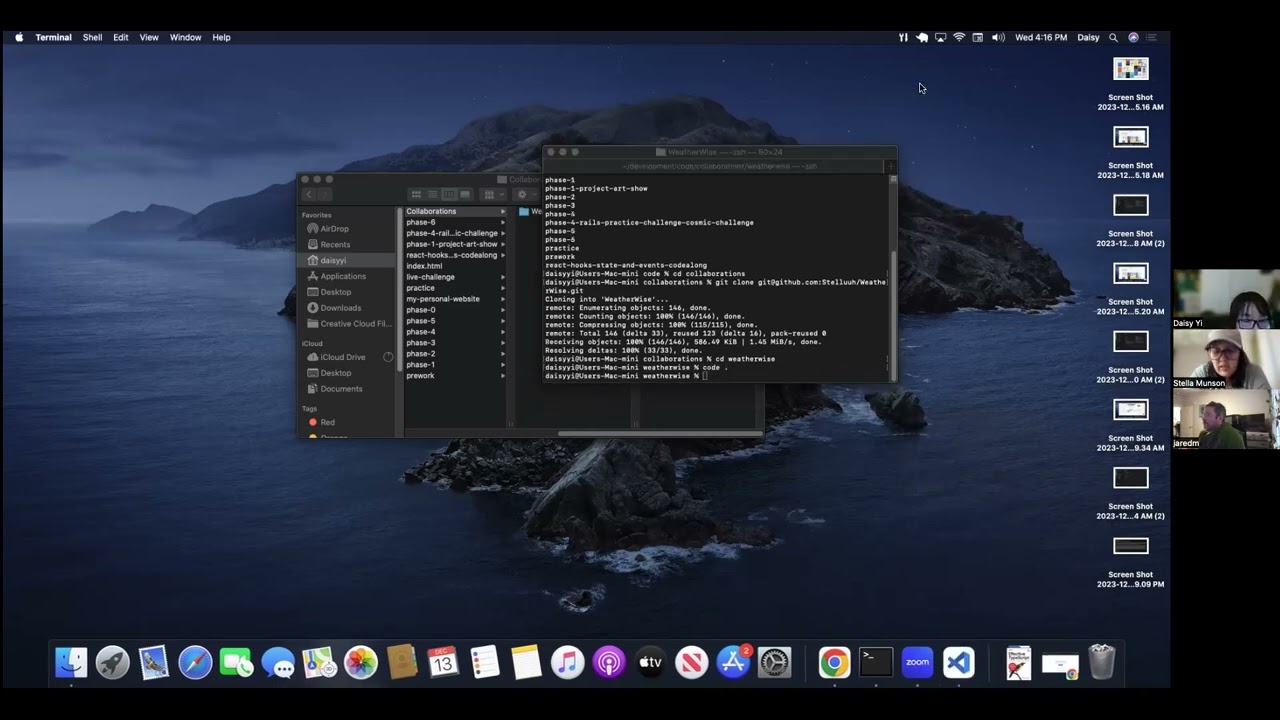 Practice Session: Git & Github - branching, pull, & merge