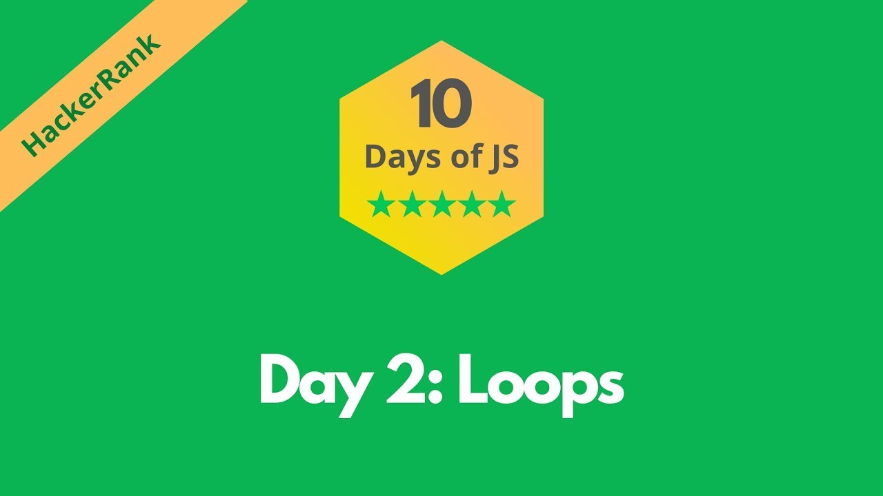 HackerRank Day 2: Loops problem solution in JavaScript | 10 Days of JS | Programmingoneonone