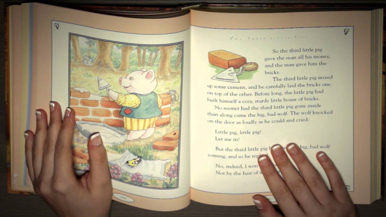 Bedtime Fairy Tales 2 - Binaural ASMR - Soft Spoken/Whisper, Reading, Page Turning, Tapping