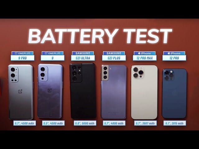 This OnePlus 9 and 9 Pro battery life test reveals if they can match ...