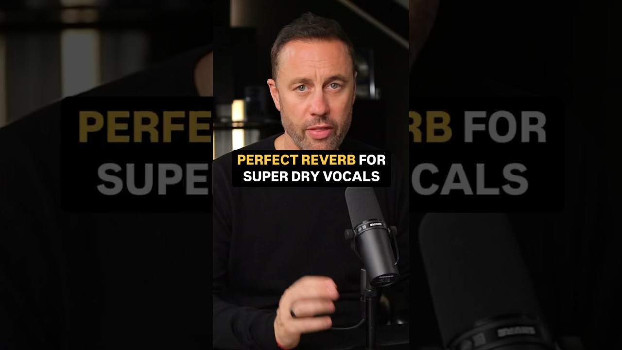 Perfect Reverb for Super Dry Vocals