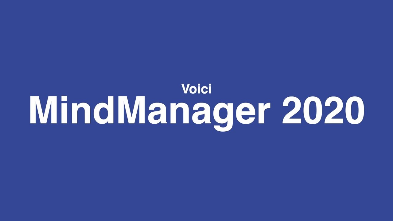 MindManager 2020 pour Windows