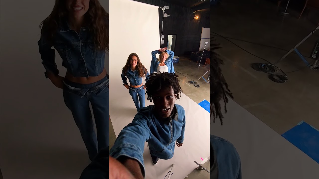 POV: full denim looks suit the whole crew