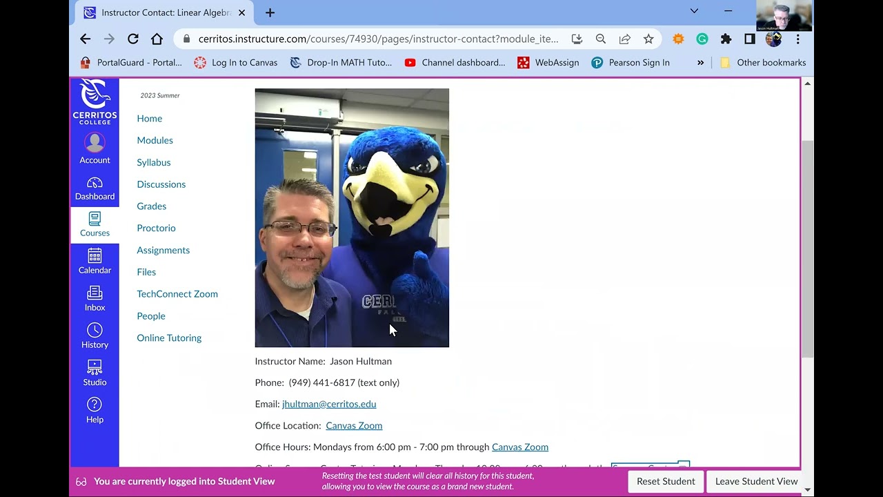 Math 250 - Course Information