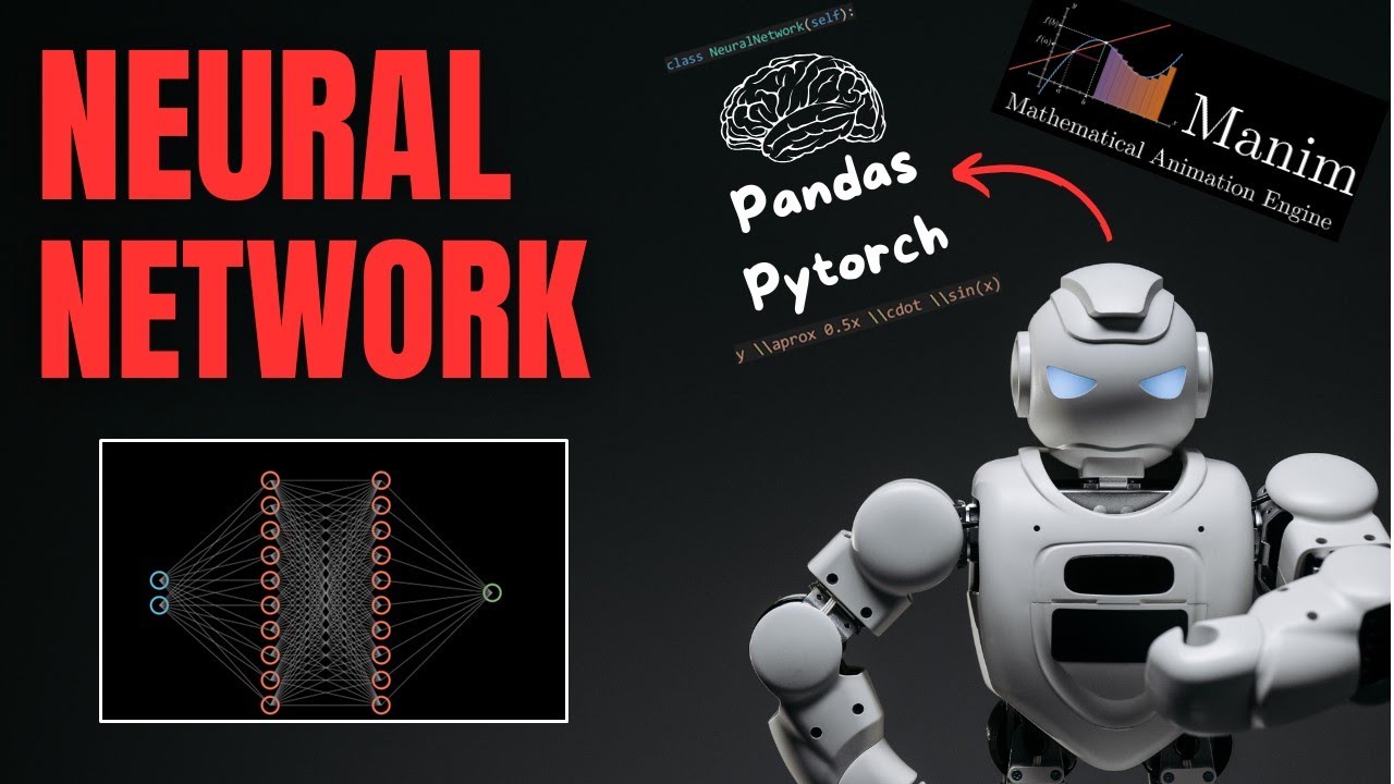 Neural Networks In 6 MINUTES - Handbook of Statistics (Part V) [Manim]