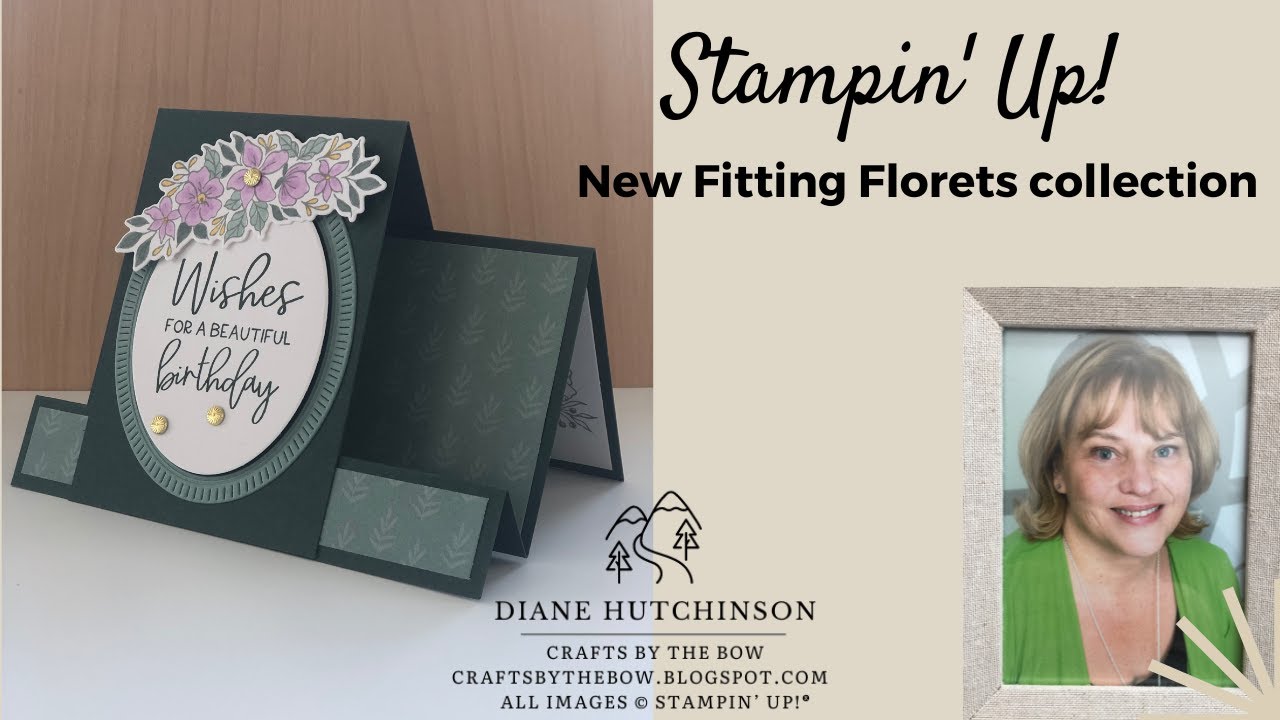 Stampin Up! Fitting Florets fun fold card