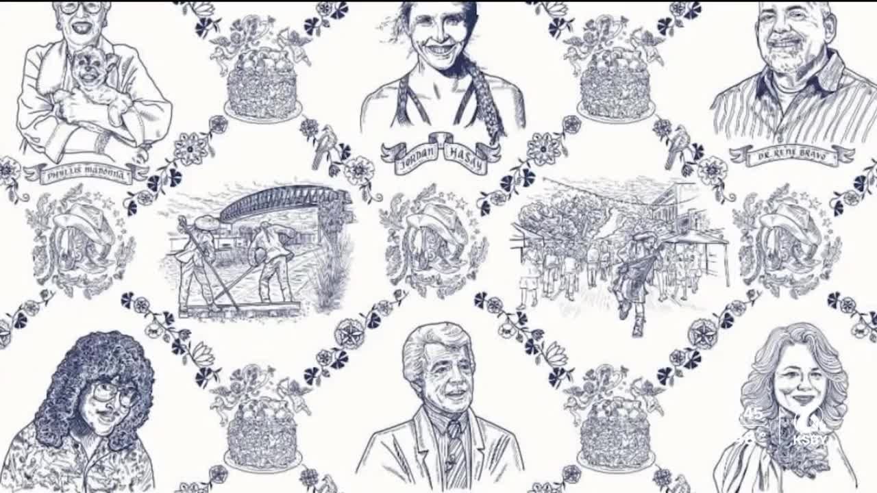 SLO woman creates wallpaper that pays homage to city
