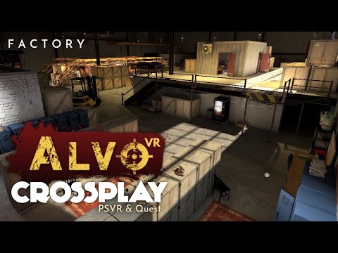 Alvo VR crossplay is now LIVE! | Factory FFA full match