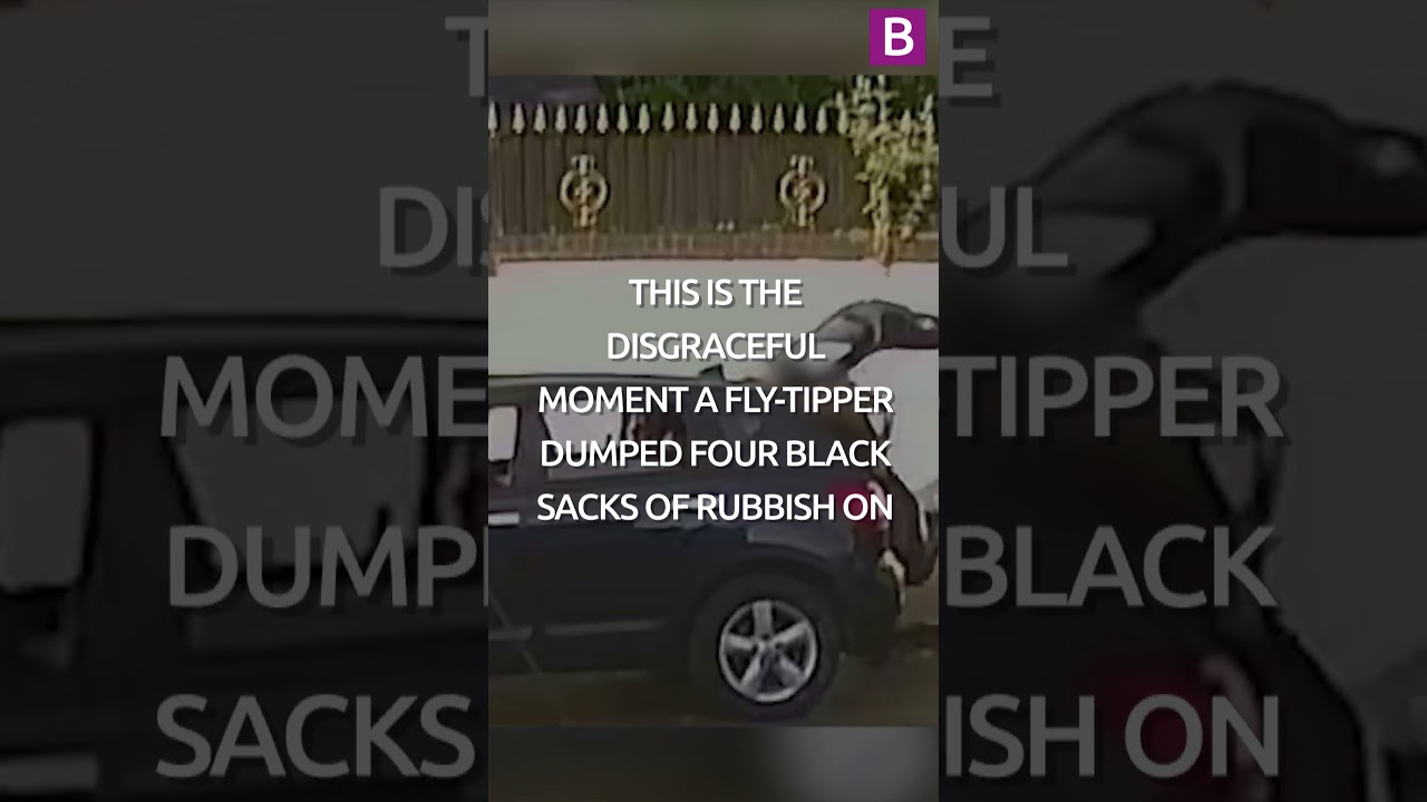 Community disgusted after CCTV footage of fly-tipper shared on social media