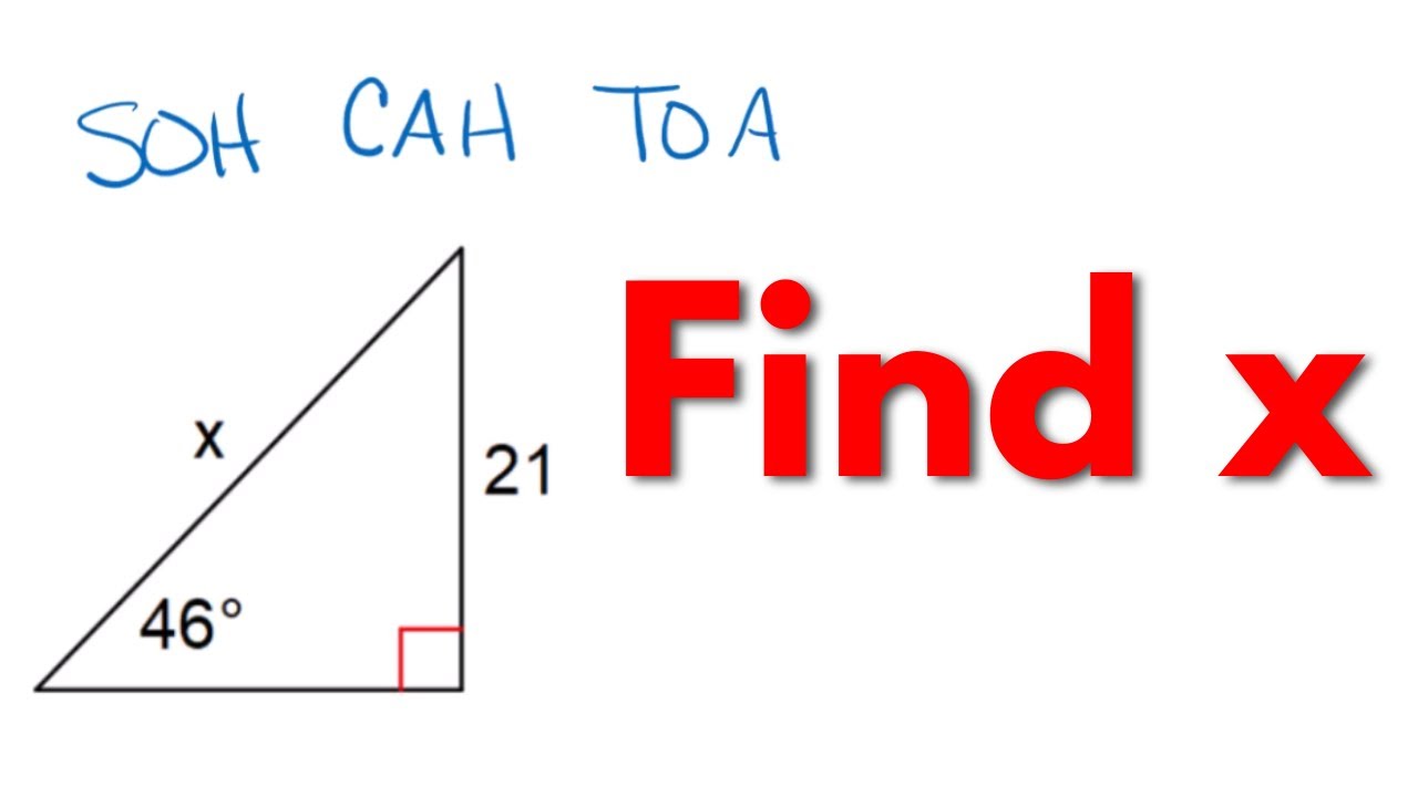 Use Trigonometry to Find Missing Side